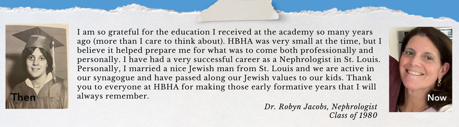 Where Are They Now? - Hyman Brand Hebrew Academy